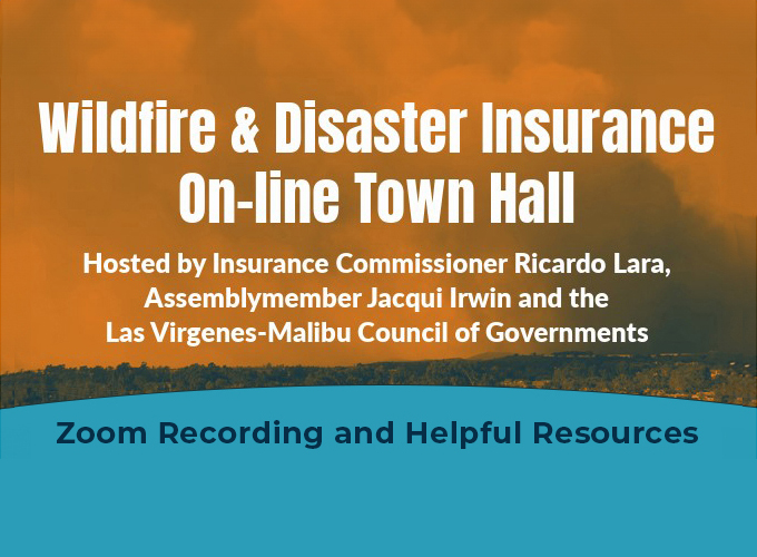 Wildfire and Disaster Insurance Online Town Hall - Event Resources ...
